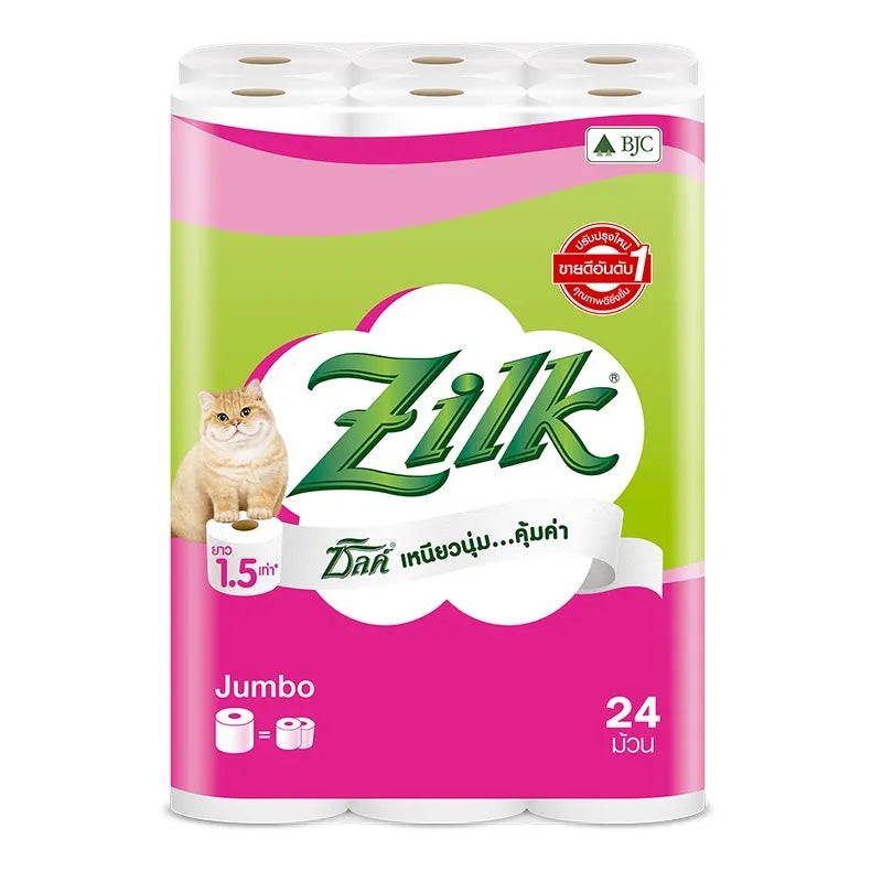Zilk Jumbo Toilet Paper 24 Rolls - Soft Strong Bulk Pack | J-mart – Shopping-D Service Platform