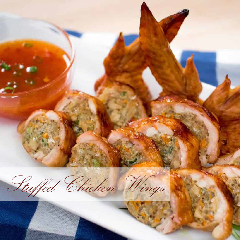 Stuffed Chicken Wings — Shopping-D Service Platform