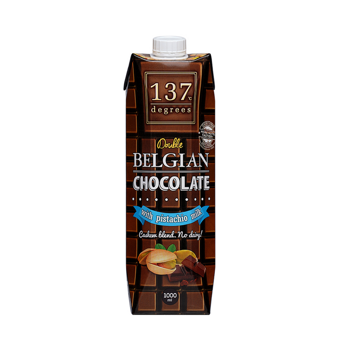 137 degrees Belgian Chocolate with Pistachio Milk 1L — Shopping-D ...
