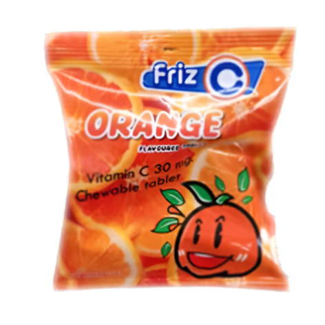 Friz C Orange flavoured tablet 35g – Shopping-D Service Platform