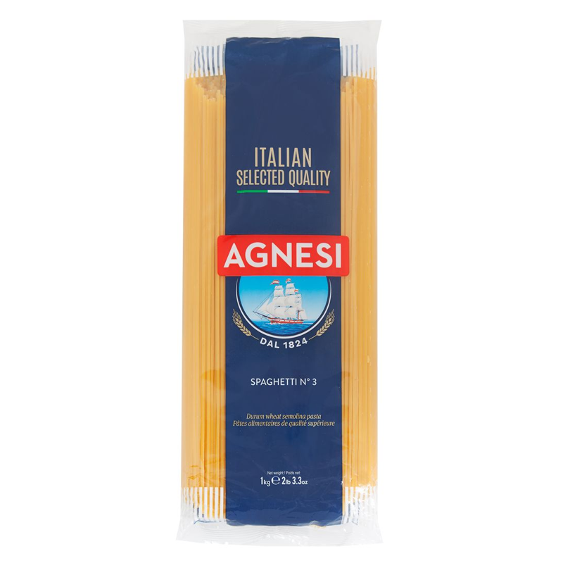 Agnesi Spaghetti No.3 1KG — Shopping-D Service Platform