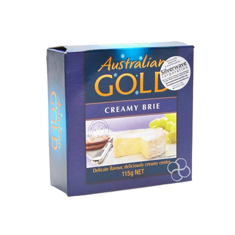 Australian Gold Creamy Brie Cheese 115 g – Shopping-D Service Platform