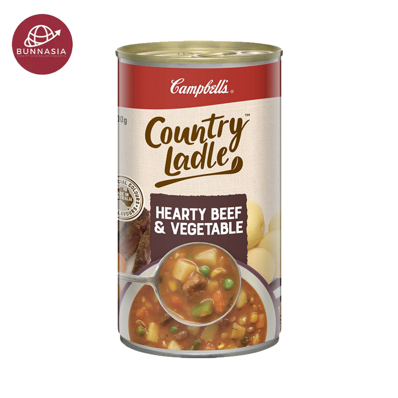 Campbell's Soup Country Ladle Hearty Beef & Vegetable 500g – Shopping-D ...