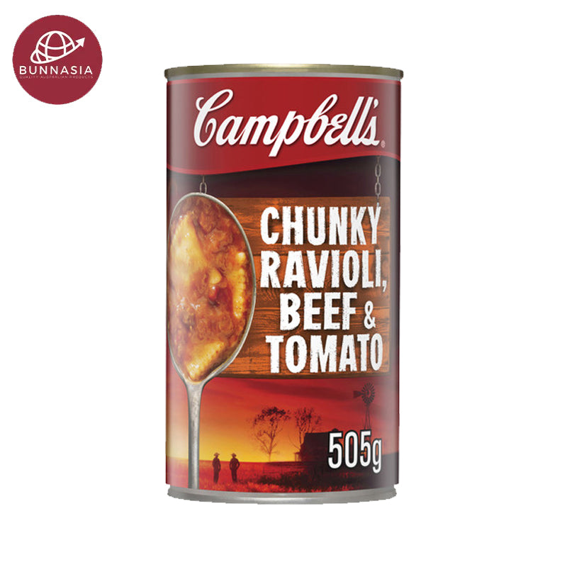 Campbell's Soup Chunky Ravioli Beef & Tomato 505g — Shopping-D Service ...