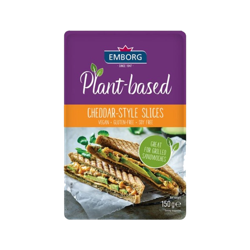 Emborg Plant Based Cheddar Style Slices 150g — Shopping-D Service Platform