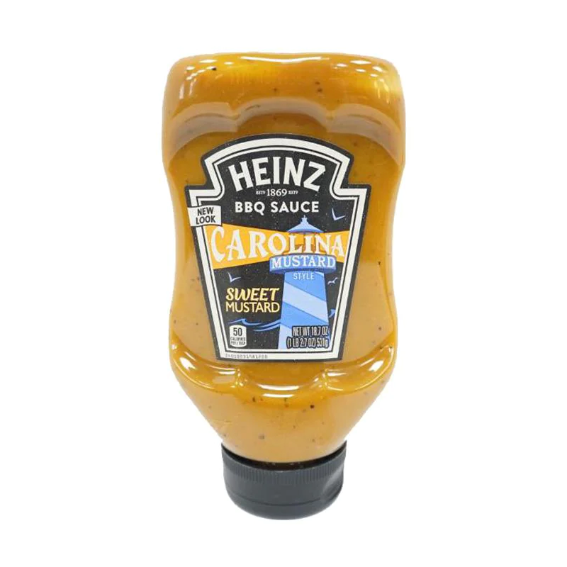 Heinz BBQ Sauce Carolina Sweet Mustard Style 531g — Shopping-D Service ...