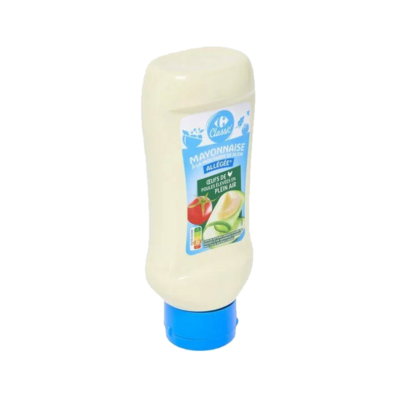 Mayonnaise allégée moutarde de Dijon CARREFOUR CLASSIC 455g – Shopping ...