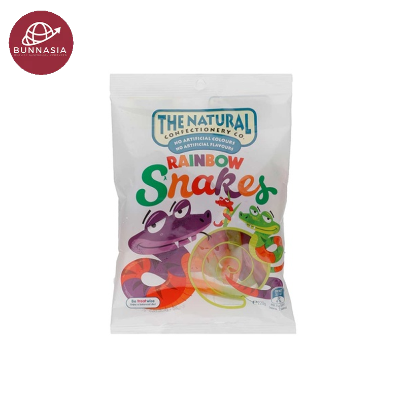 Natural Confectionery Rainbow Snakes 220g – Shopping-D Service Platform