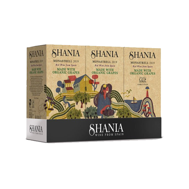 SHANIA RED MONASTRELL ORGANIC 3L — Shopping-D Service Platform