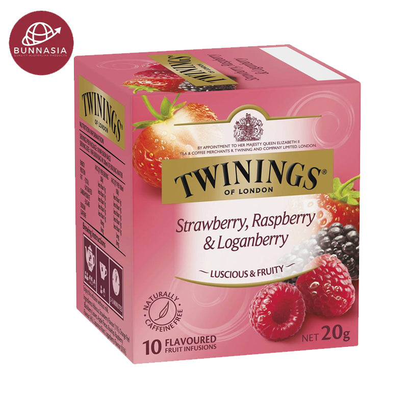 Twinings Strawberry, Raspberry & Loganberry (10pk) 20g – Shopping-D ...