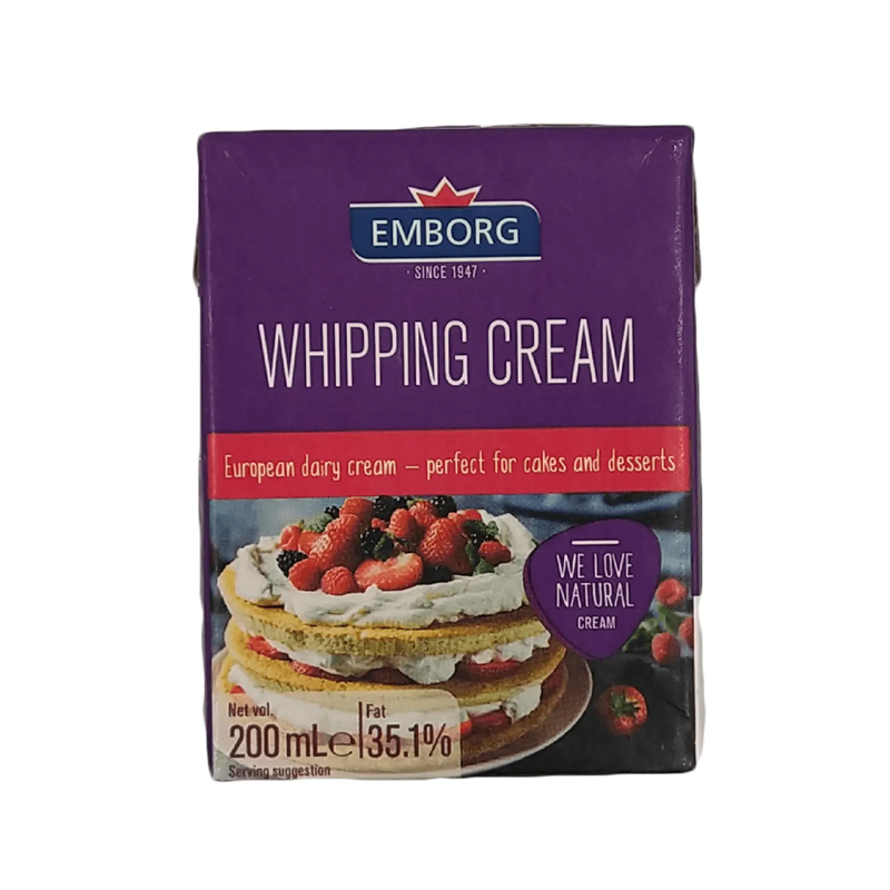 Emborg Whipping Cream 200ml — Shopping-D Service Platform