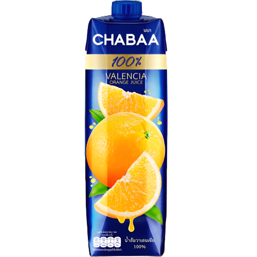 Chabaa Valencia Orange Juice 100% 1000ml – Shopping-D Service Platform