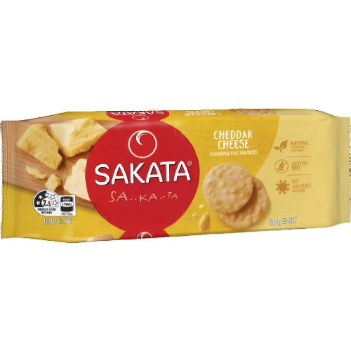 Sakata Rice Crackers Cheddar Cheese 100g – Shopping-D Service Platform