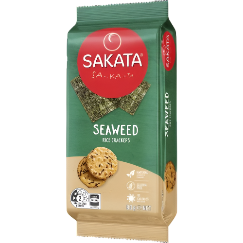 Sakata Rice Crackers Seaweed 80g – Shopping-D Service Platform