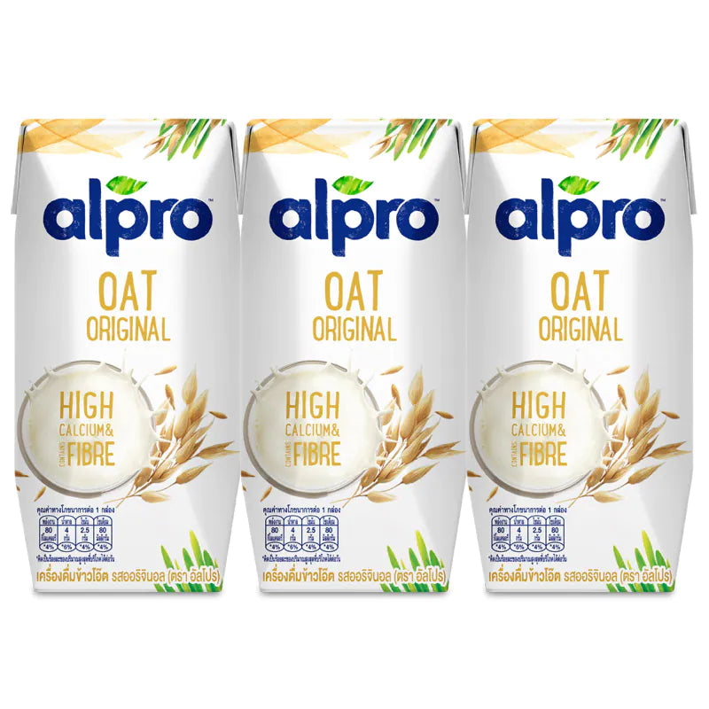 Alpro Oat UHT Original 180ml. Pack 3 — Shopping-D Service Platform