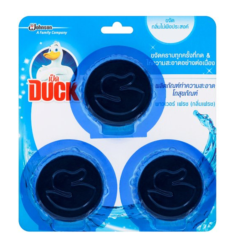 Duck Mr.Muscle Power Fresh Toilet Cleaner 40g.Pack 3 – Shopping-D ...