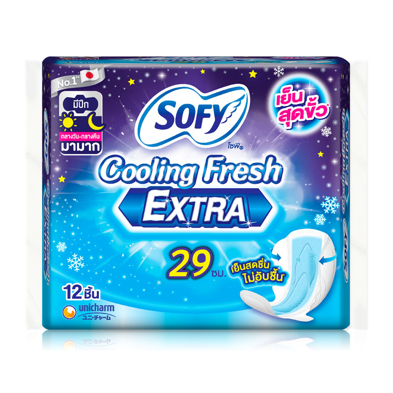 Sofy Cooling Fresh Extra Night Wing 29cm 12pcs – Shopping-D Service ...