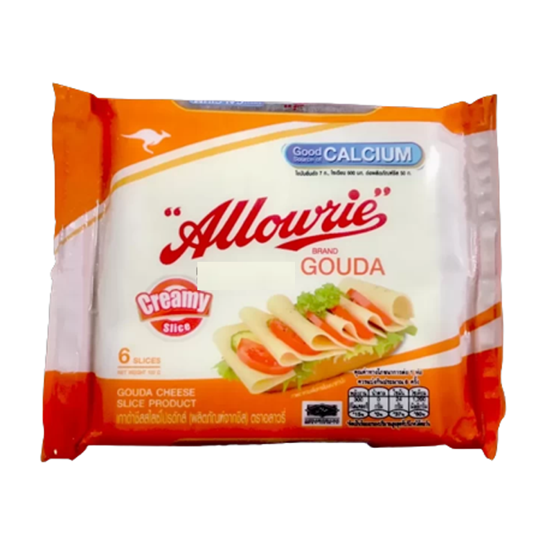 ALLOWRIE GOUDA SLICES 100g — Shopping-D Service Platform