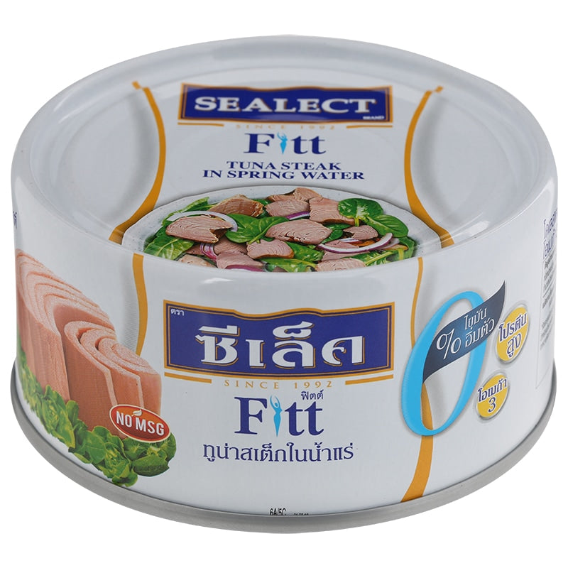 Sealect Fitt Tuna Steak in Spring Water 165g – Shopping-D Service Platform