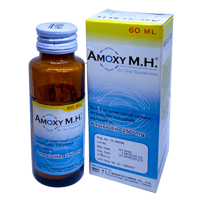 Amoxy M.H for Oral suspension Size 60ml — Shopping-D Service Platform