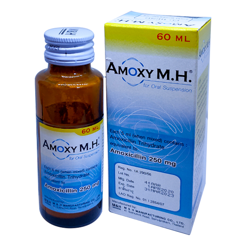 Amoxy M.H for Oral suspension Size 60ml — Shopping-D Service Platform