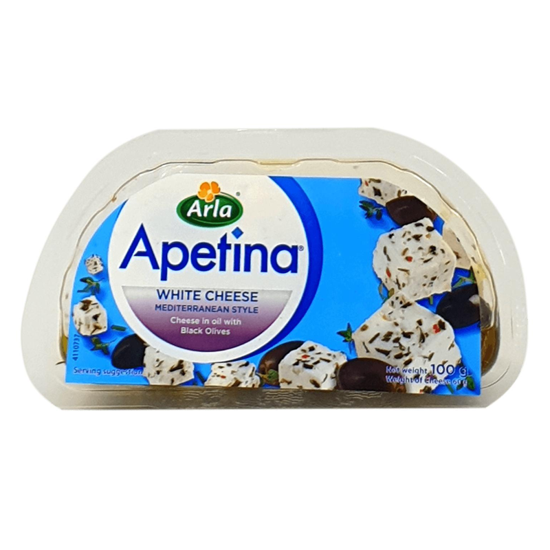 Arla Apetina White Cheese with Olives 100g – Shopping-D Service Platform