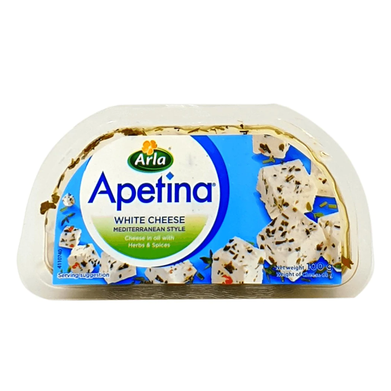 Arla Apetina White Cheese with Spices 100g — Shopping-D Service Platform
