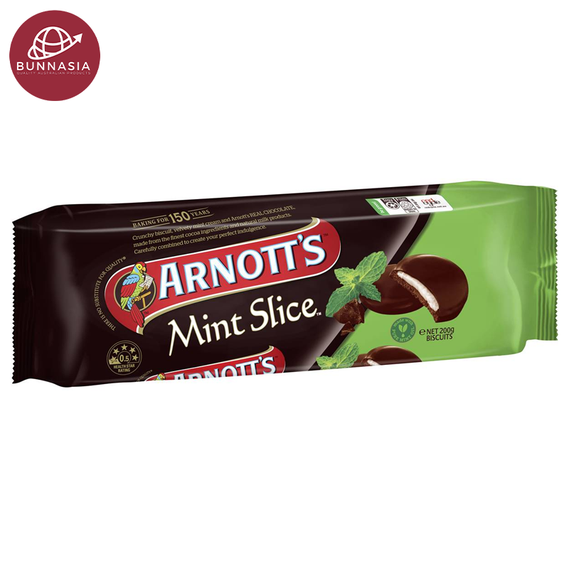 Arnott's Mint Slice Chocolate Biscuits 200g — Shopping-D Service Platform