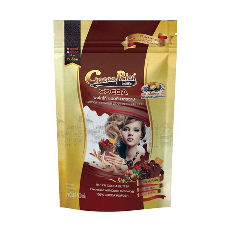 CacaoRich Cocoa Powder Standard Colour 500g – Shopping-D Service Platform