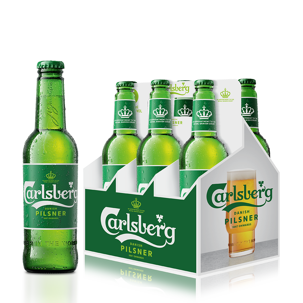 Carlsberg 330ml bottle Pack 6 bottle – Shopping-D Service Platform