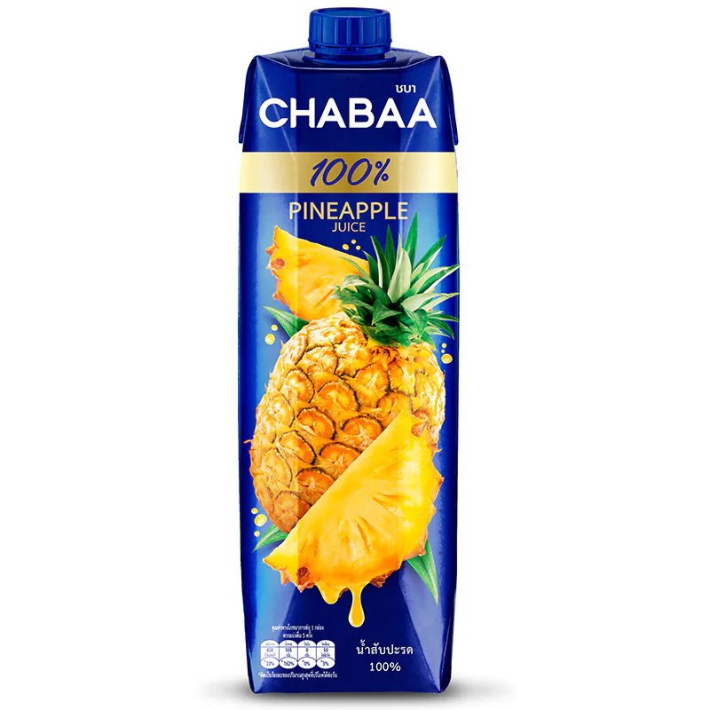 Chabaa Pineapple Juice 100percent 1000ml – Shopping-D Service Platform