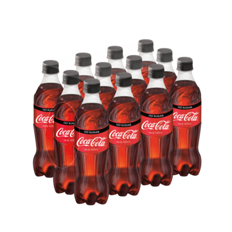 Coke Zero Plastic Bottle