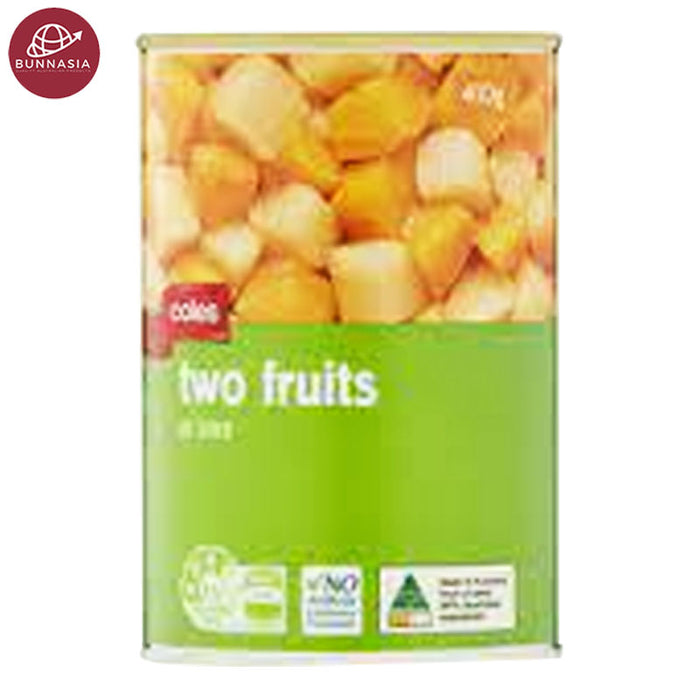 Coles Two Fruits In Juice 410g — Shopping-D Service Platform