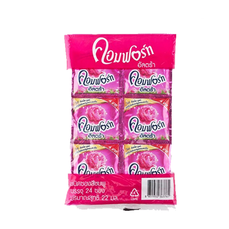 Comfort Ultra Concentrated Fabric Softener Pink 22ml x 24 – Shopping-D ...