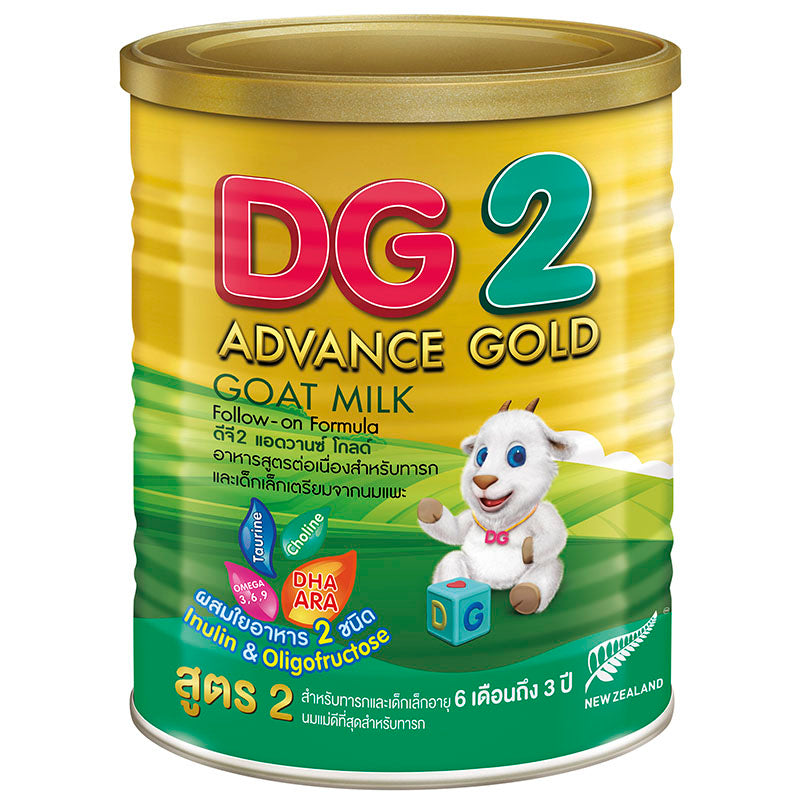 DG2 Advance Gold Goat Milk Follow-On Formula 400g – Shopping-D Service ...