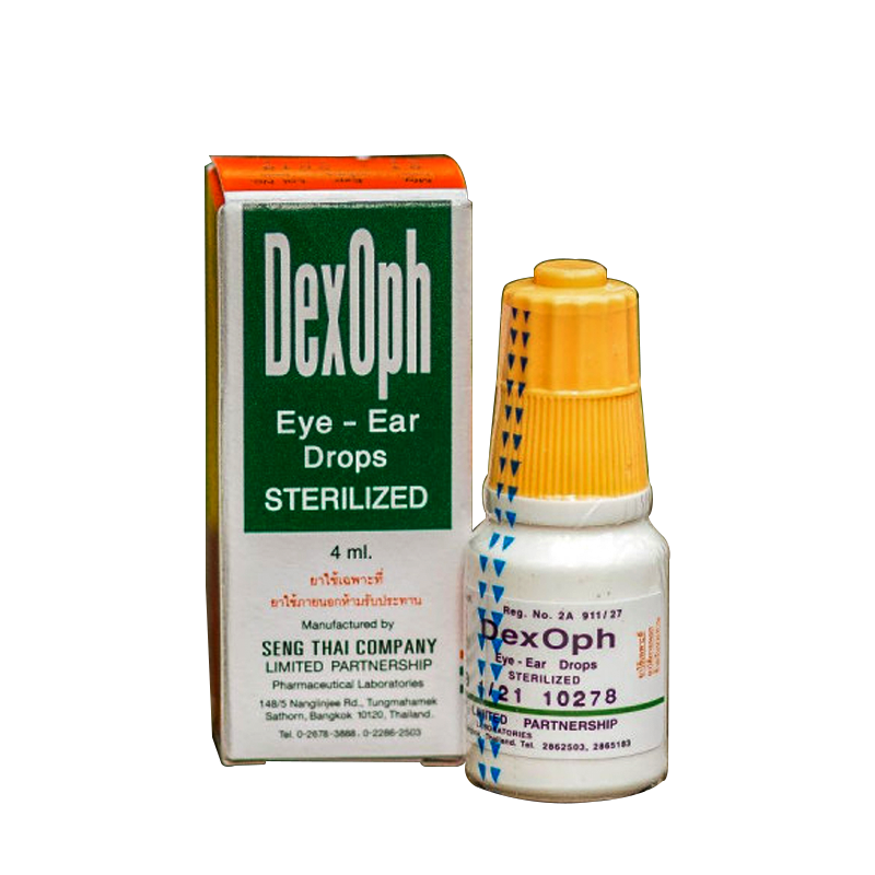 DexOph Eye-Drops Sterilized Size 4ml — Shopping-D Service Platform