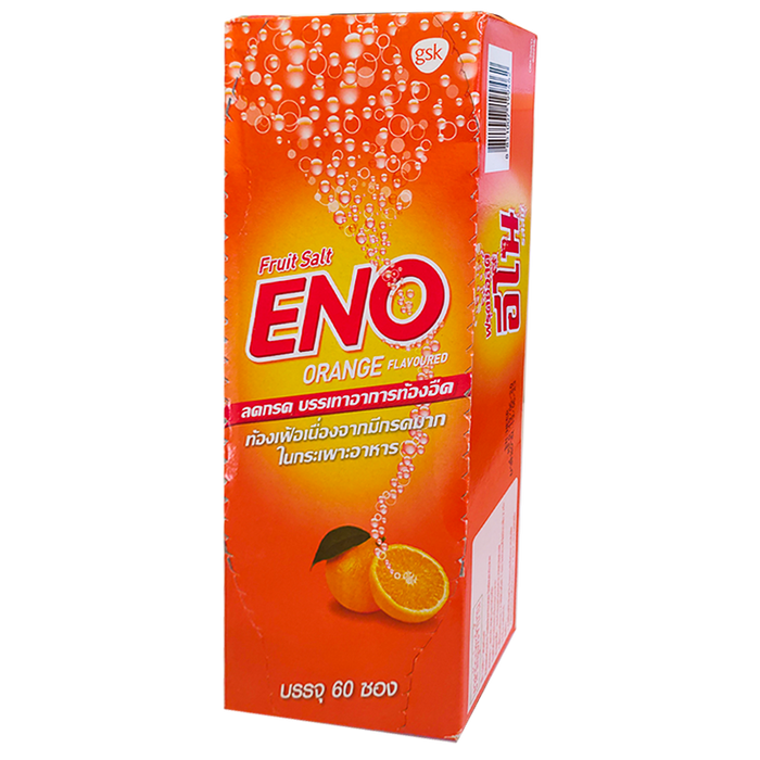 ENO Fruit Salt Orange Flavoured boxes of 60 pcs — Shopping-D Service ...