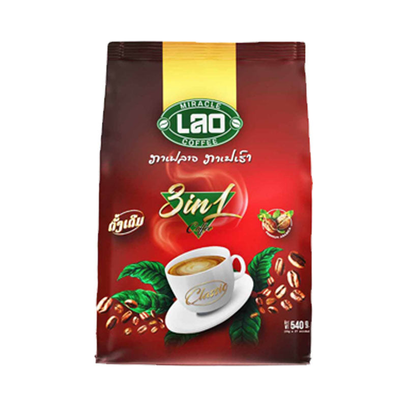 Miracle Lao Coffee Original Red 27 Sachets x 20g 540g — Shopping-D Service Platform