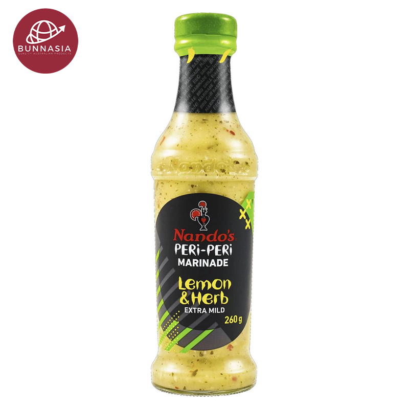 Nando's Marinade Peri Peri Lemon & Herb Extra Mild 260g — Shopping-D ...