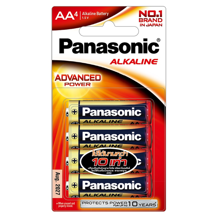 Panasonic Alkaline Battery 1.5V Advance Power AA — Shopping-D Service ...