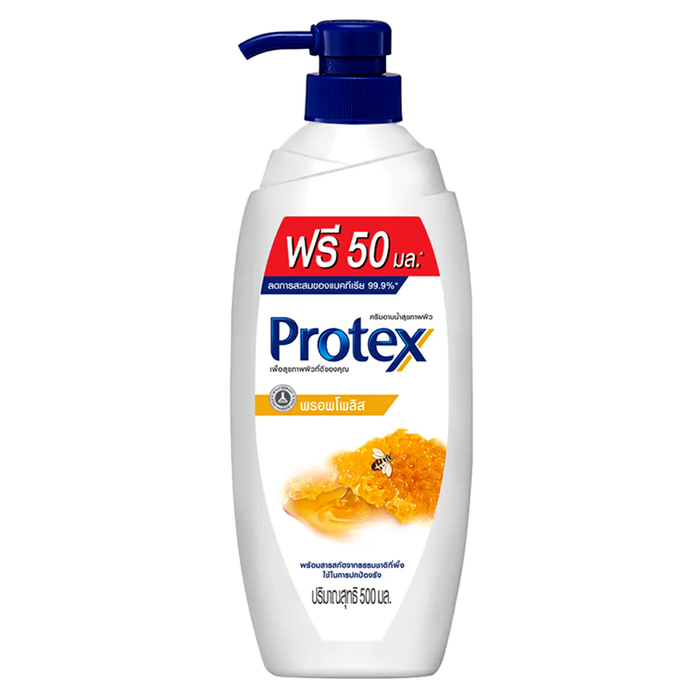 Protex Propolis Antibacterial Shower Cream Size 450ml — Shopping-D ...