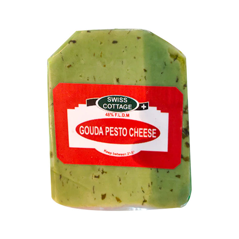 SWISS COTTAGE Gouda Pesto Cheese Portion 200g — Shopping-D Service Platform