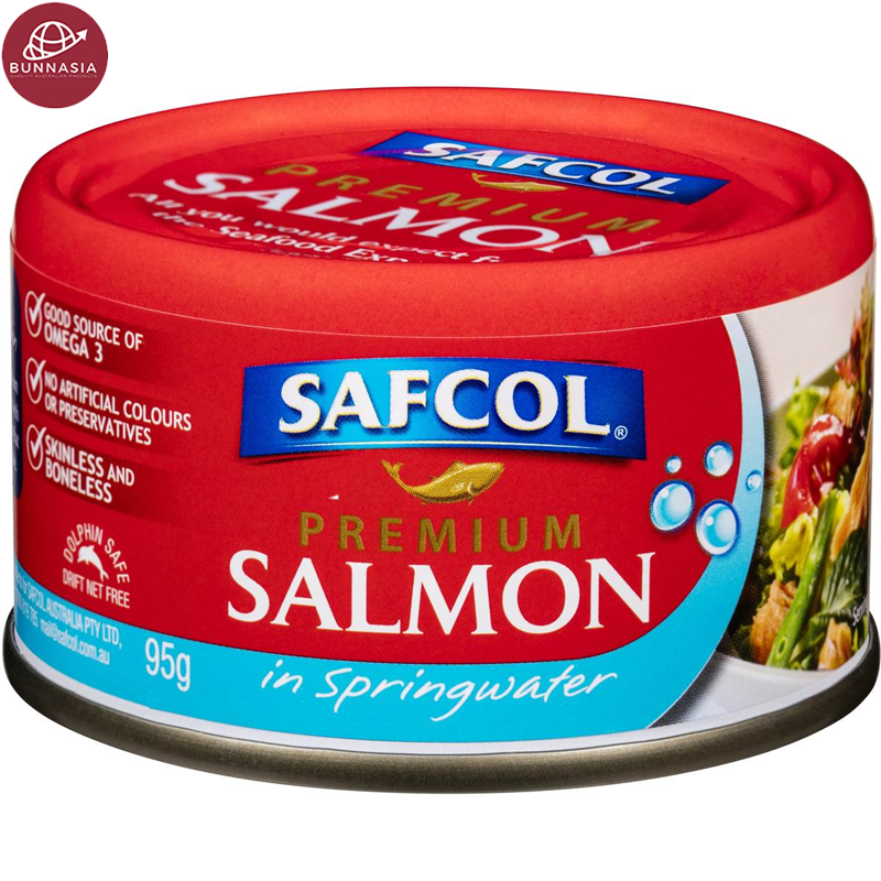 Safcol Salmon Spring Water 95g — Shopping-D Service Platform