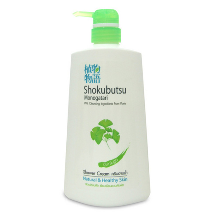 Shokubutsu Shower Cream Ginkgo Green 500ml — Shopping-D Service Platform