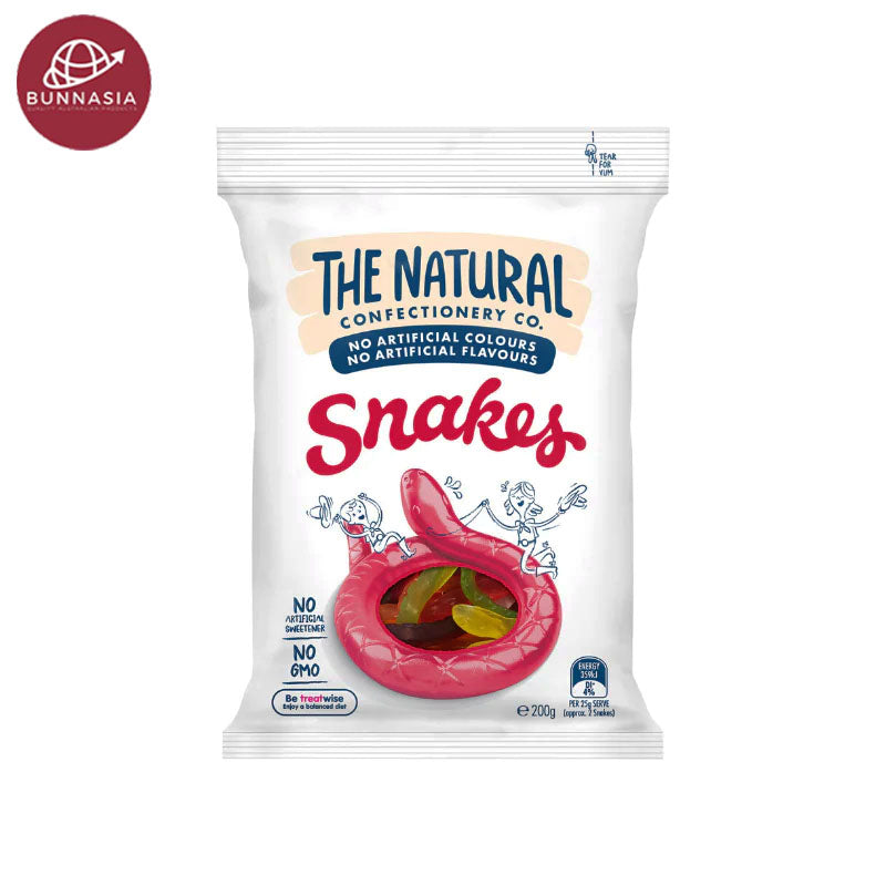 The Natural Confectionary Co. Snakes 200g — Shopping-D Service Platform