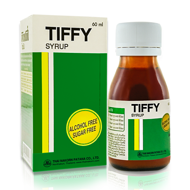 Tiffy syrup Size 60ml For Relief Of Common Cold, Nasal Congestion, ant ...