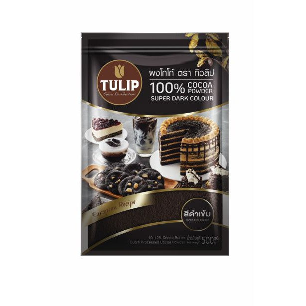 Tulip Cocoa Powder Super Dark 500g – Shopping-D Service Platform