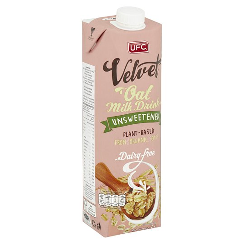 UFC Velvet Unsweetened Oat Milk 1000ml – Shopping-D Service Platform