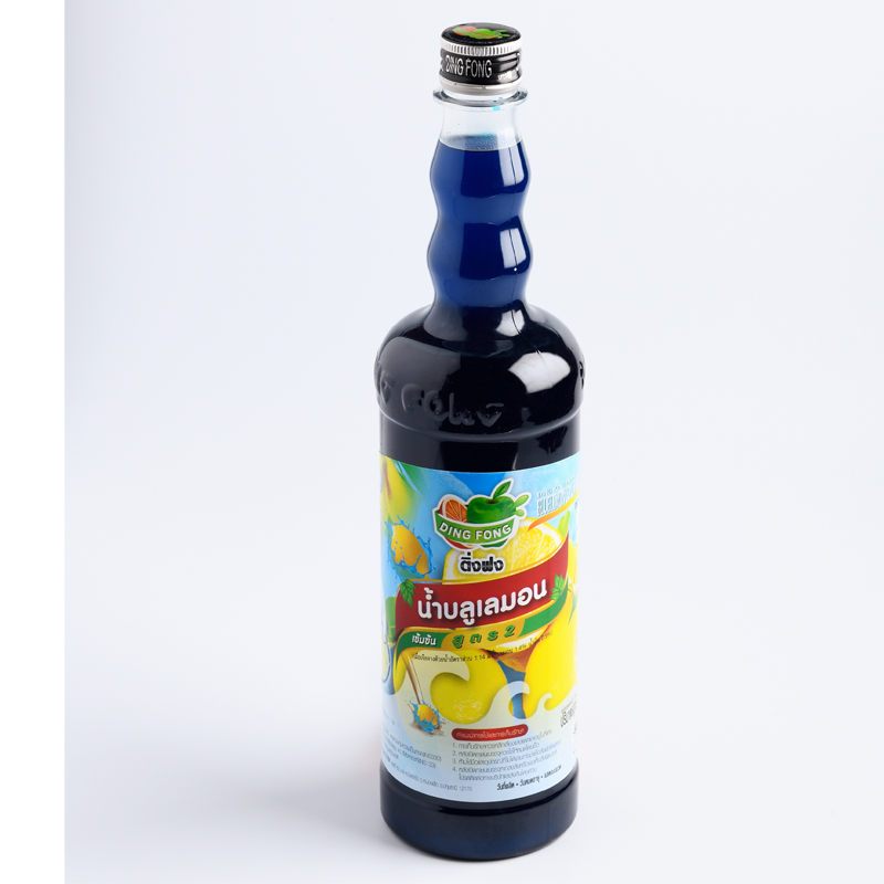 Siro Ding Fong Blue Lemon Squash juice 775ml — Shopping-D Service Platform