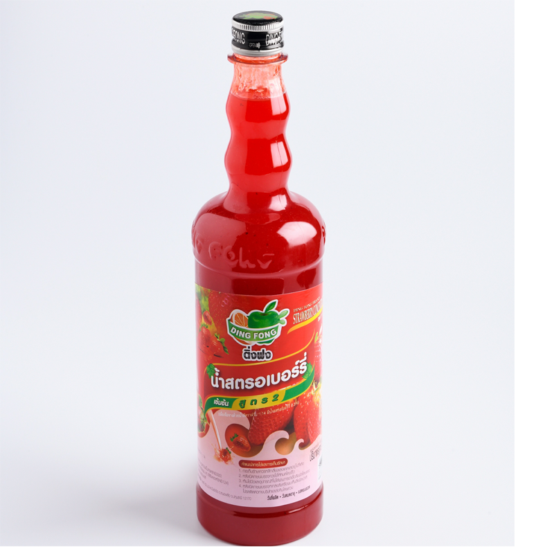 Siro Ding Fong Strawberry juice 775ml — Shopping-D Service Platform